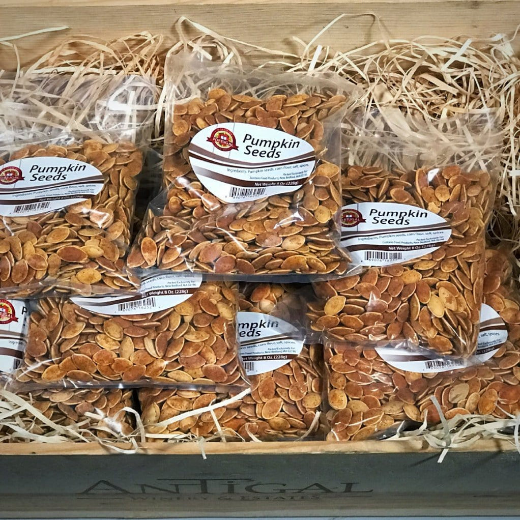 Portuguese Snack Pack (Pumpkin Seeds, Fried Fava Beans & Corn Nuts ...